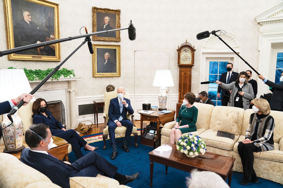 Biden meets Republicans on virus aid package | News, Sports, Jobs ...